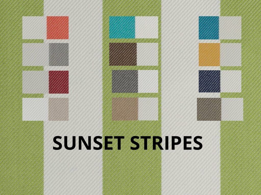 Tkanina SUNSET STRIPES - Internetowy Sklep Tapicerski